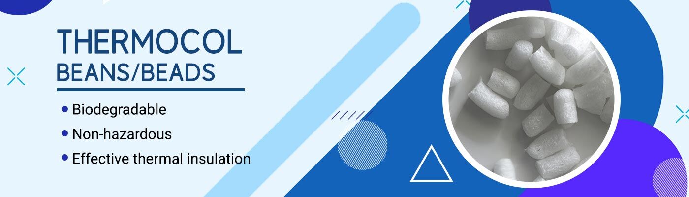 Thermocol Beans, EPS Bean, Thermocol Beads - EPACK India