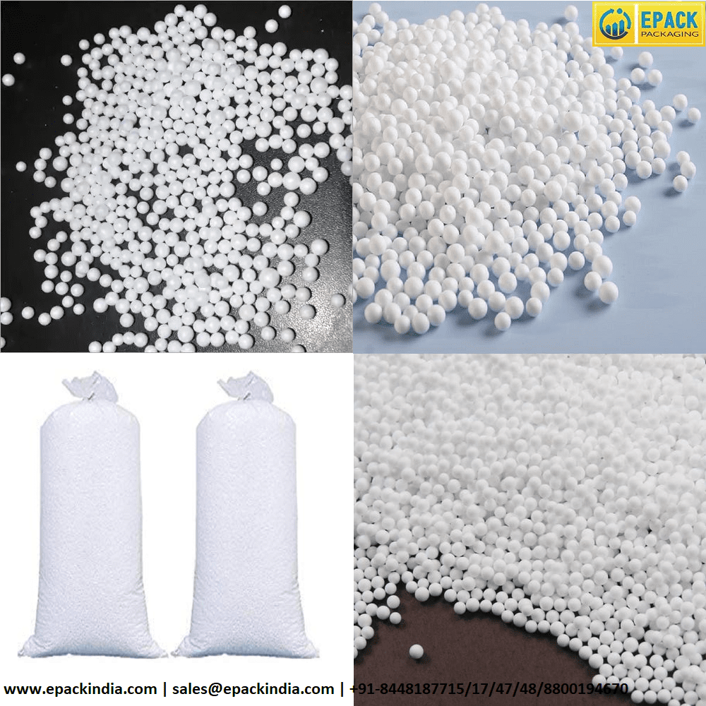 Thermocol Beans, EPS Bean, Thermocol Beads - EPACK India